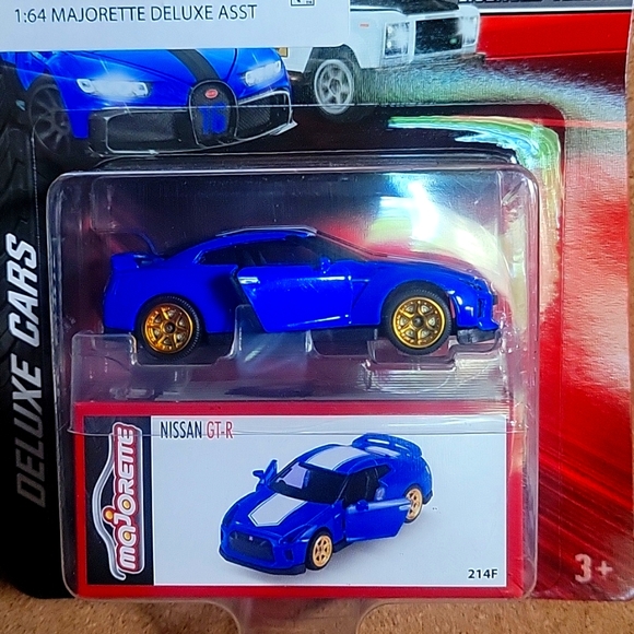 Majorette | Toys | Nissan Gtr Majorette Deluxe Cars Blue And Gold Brand ...